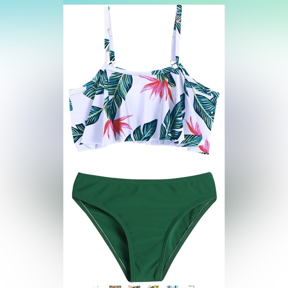 Arshiner | Swim | Arshiner Girls Two Pieces Bikini Ruffle Bathing Suit ...